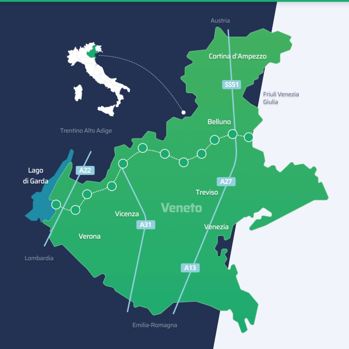 La via delle Prealpi: a cavallo dal Garda alla Foresta del Cansiglio ...