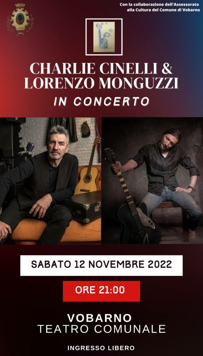 Charlie Cinelli e Lorenzo Monguzzi in concerto - Gardapost