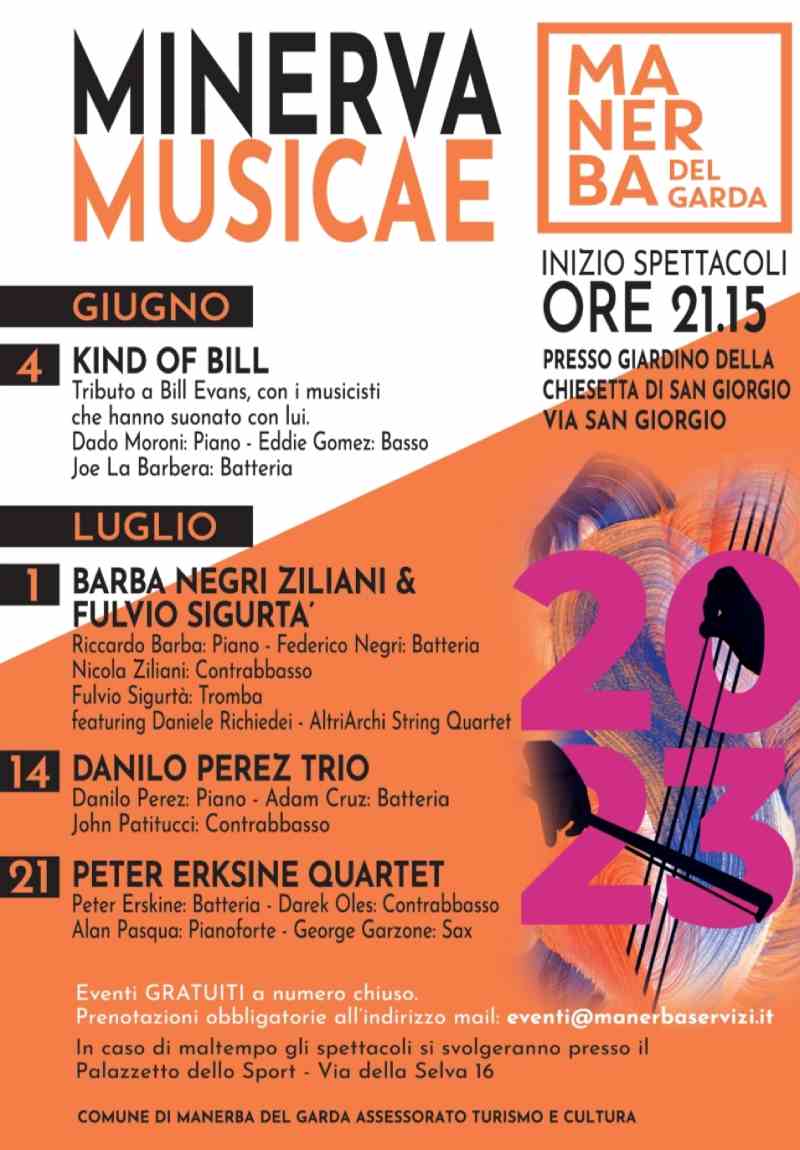 Minerva Musicae, quattro serate di grande jazz - Gardapost